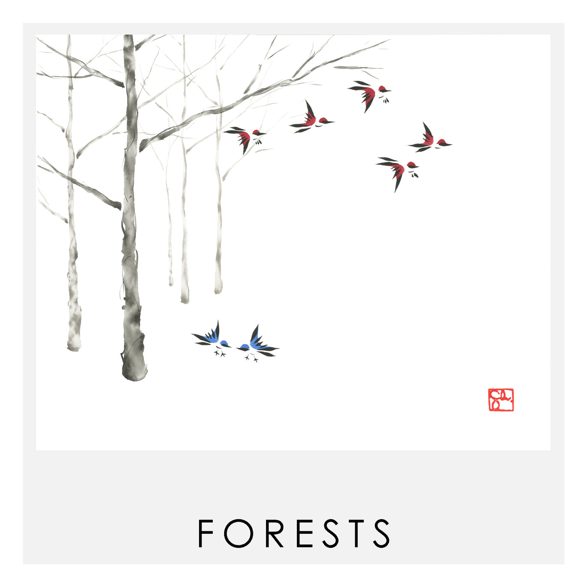 Forest Prints – Craig Whitten Art